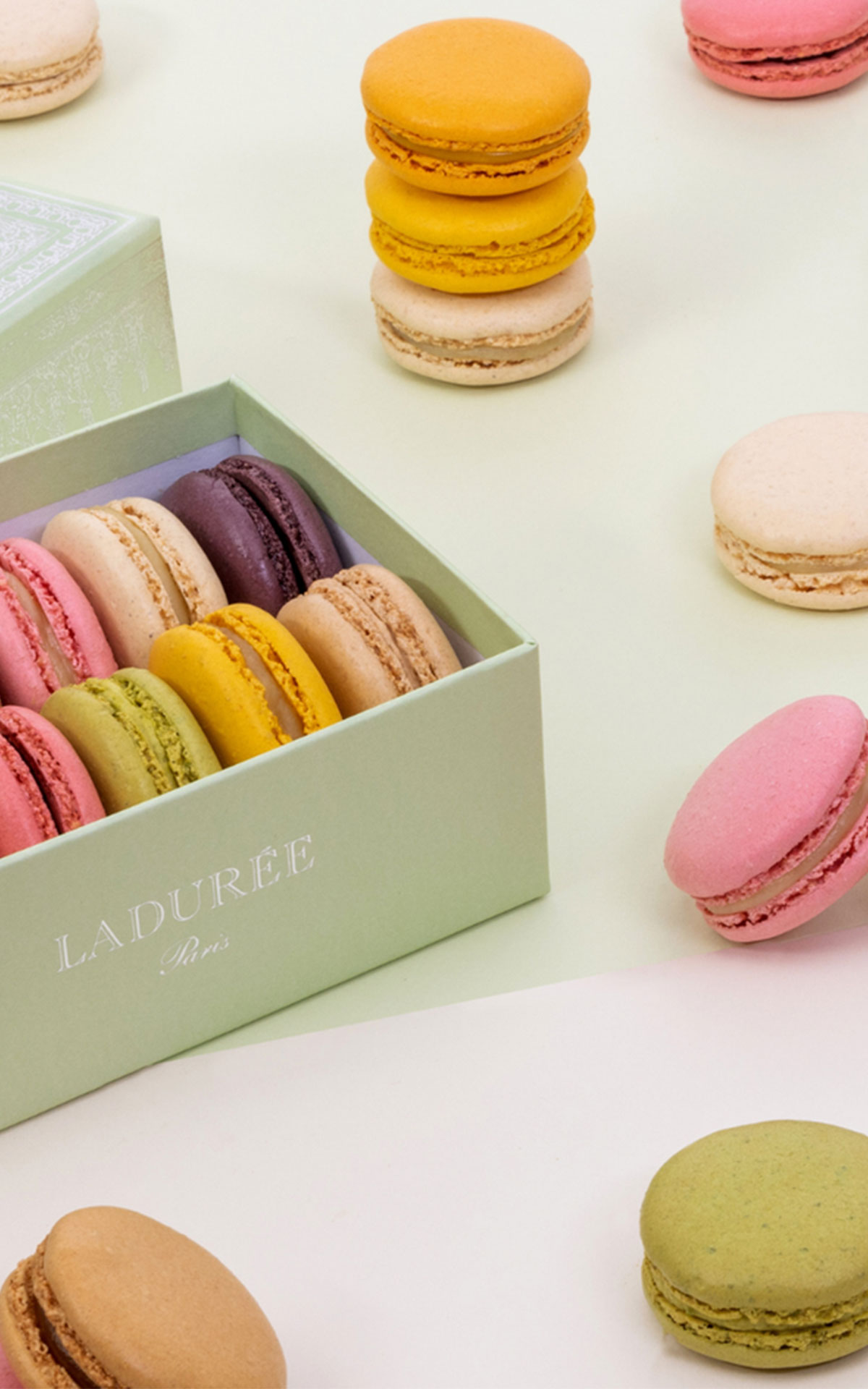 Ladurée Paris kiosk | French Macarons | Bicester Village